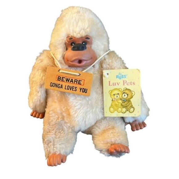 Russ | Accents | Vintage Russ Love Pets Gonga Gorilla New | Poshmark